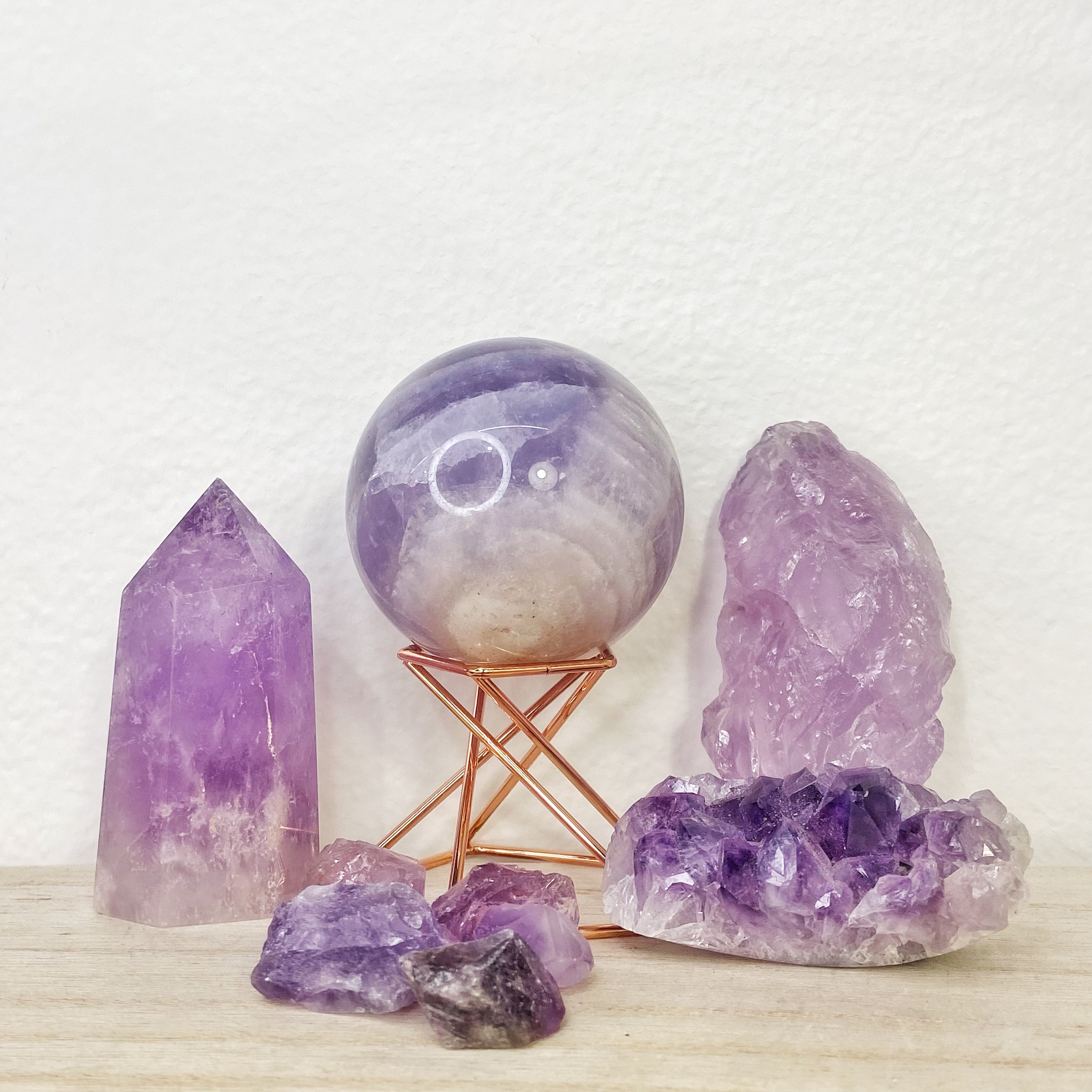 Personalized Crystal Gift Box for Self-Care or Gifting, Christmas Crys ...